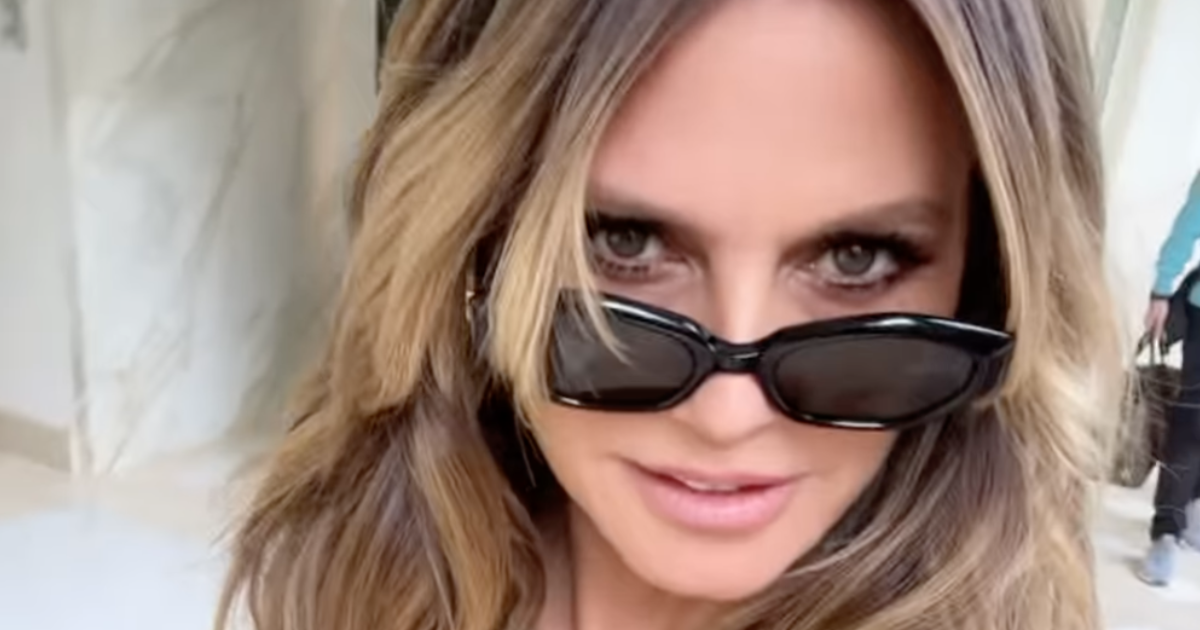 Heidi Klum’s Plunging Corset Gown Couldn’t Possibly Be More See-Through