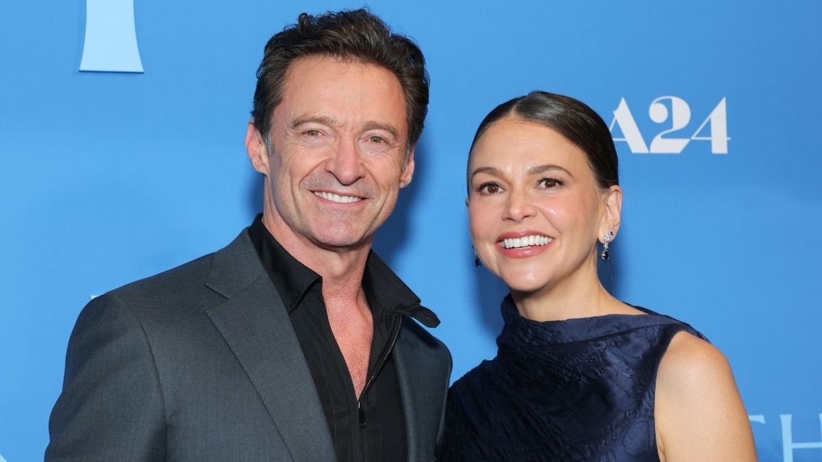 Hugh Jackman & GF Sutton Foster Attend NYC Movie Premiere Together ...