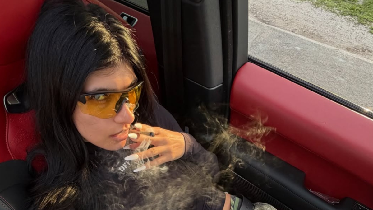 Mia Khalifa’s See-Through Mesh Dress Does Little to Cover Her Bikini ...