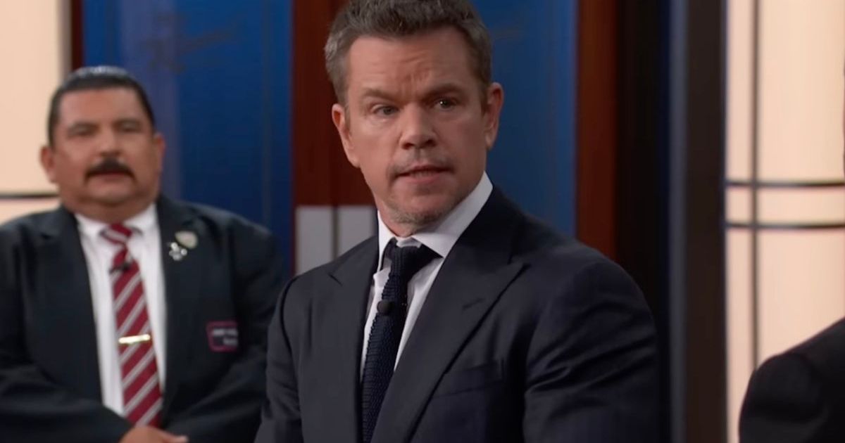 Matt Damon Uses Trojan Horse to Ambush Jimmy Kimmel’s Show - Mandatory