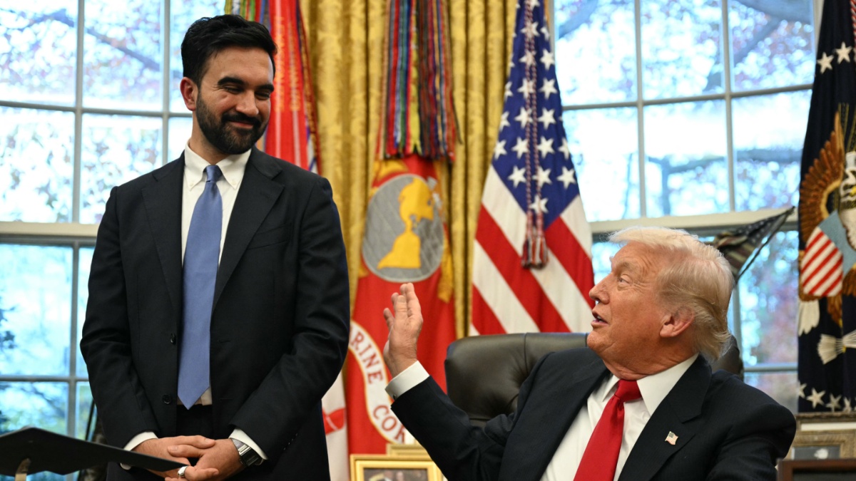 NYC Mayor Zohran Mamdani on Donald Trump Attending Knicks Finals Game ...