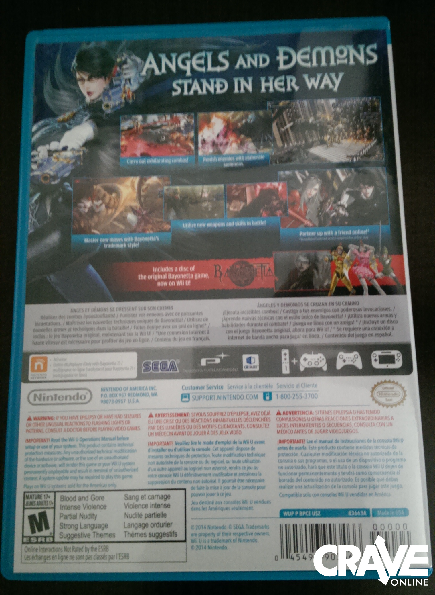 Bayonetta 2's Physical Version Includes Discs For Both Games, Here's ...