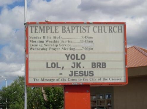 Christians 'Nailed' Easter With These Hilarious Church Signs
