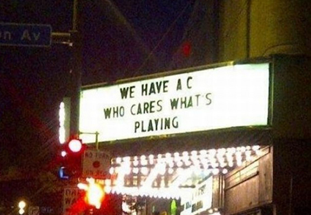 The 20 Funniest Movie Marquees to Entertain You Until Theaters Reopen