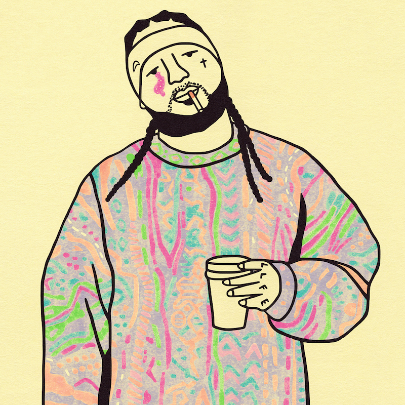 “Gangster Doodles” Transforms Post-It Notes into Works of Art