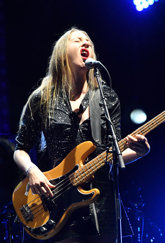 Este Haim Has Most Intense (And Amusing) Bass Face Known to Music