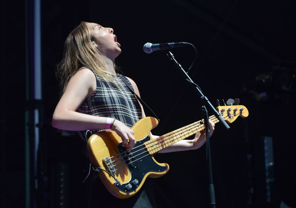 Este Haim Has Most Intense (And Amusing) Bass Face Known to Music