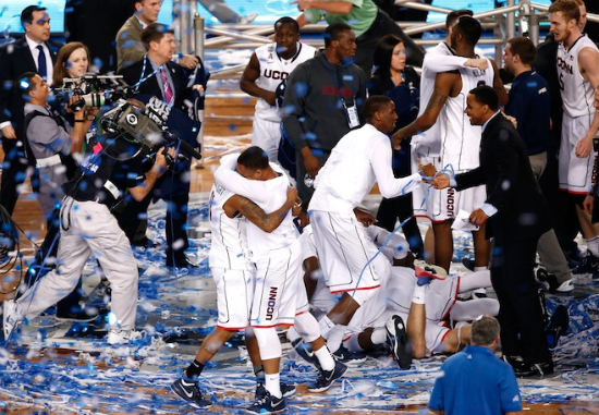 Top 10 Pics Of UConn Celebrating National Championship - Mandatory